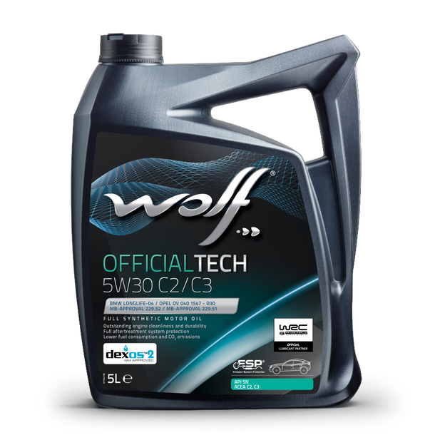 WOLF OFFICIALTECH 5W30 C2/C3